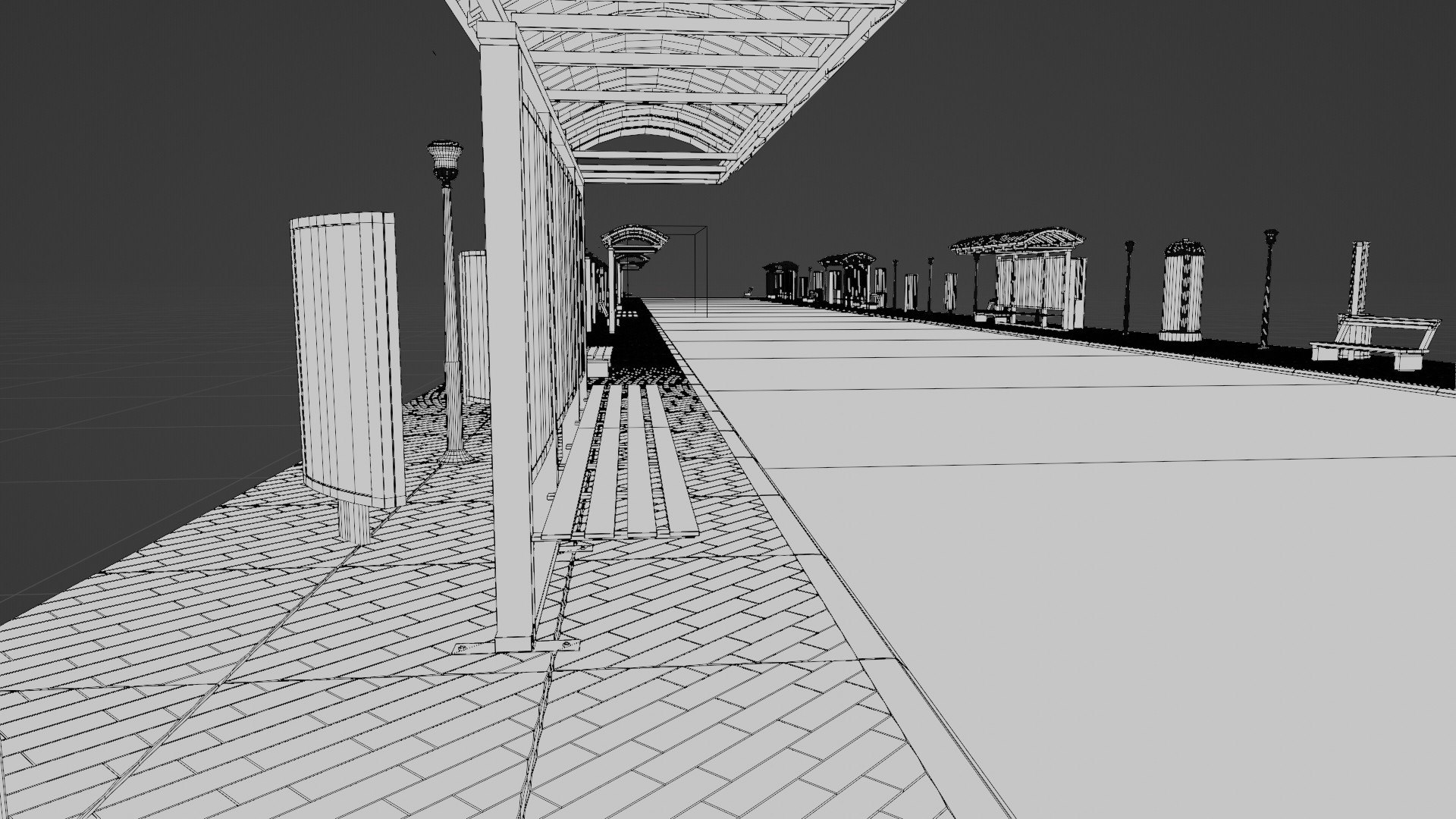 3D Model Blender Geometry Nodes Street Road Generator - TurboSquid 1909437