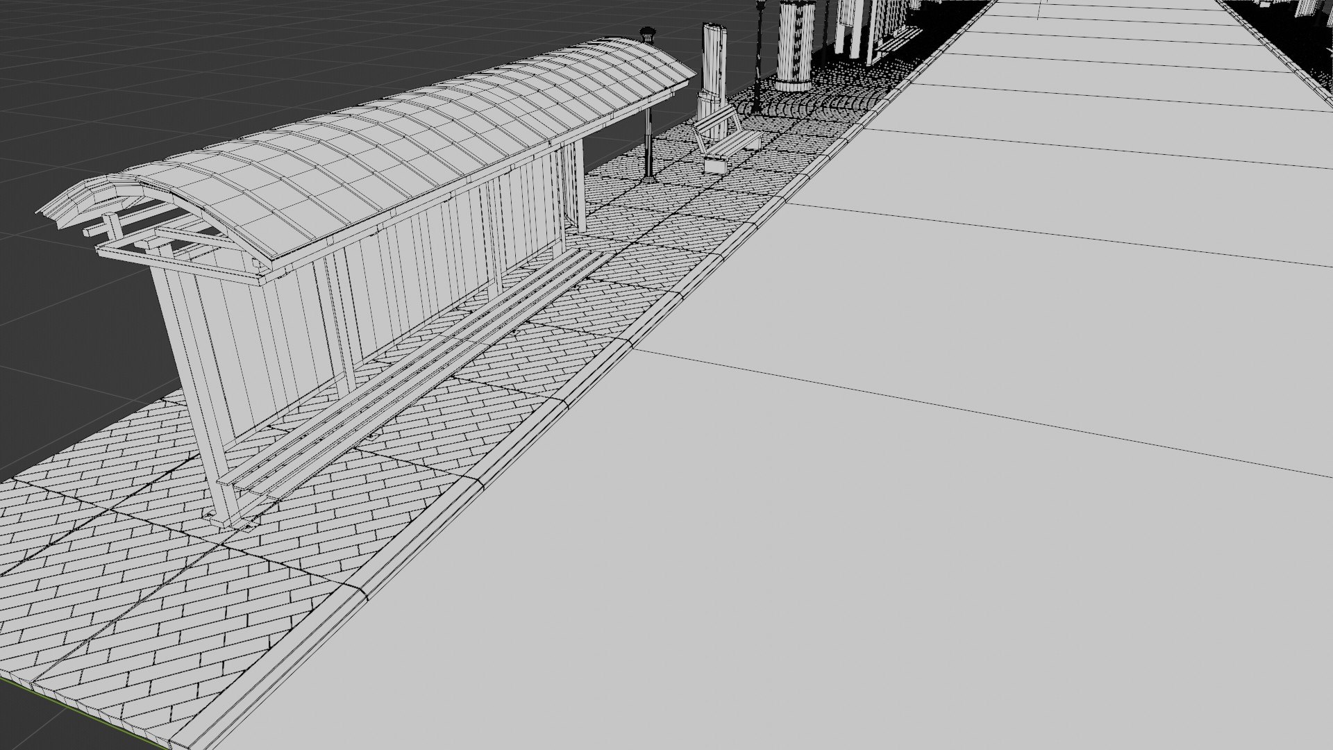 3D Model Blender Geometry Nodes Street Road Generator - TurboSquid 1909437