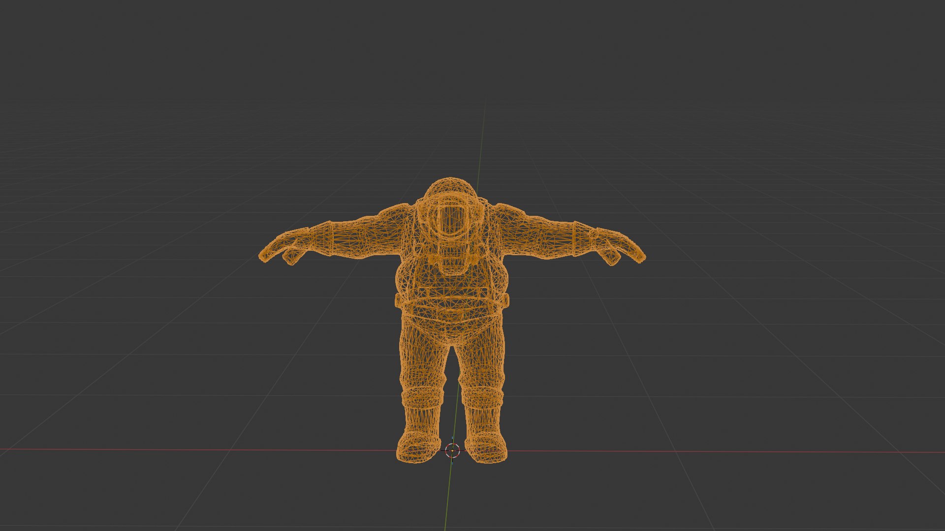 3D Model Stylized Infected Astronaut Horror Character 3D Model ...
