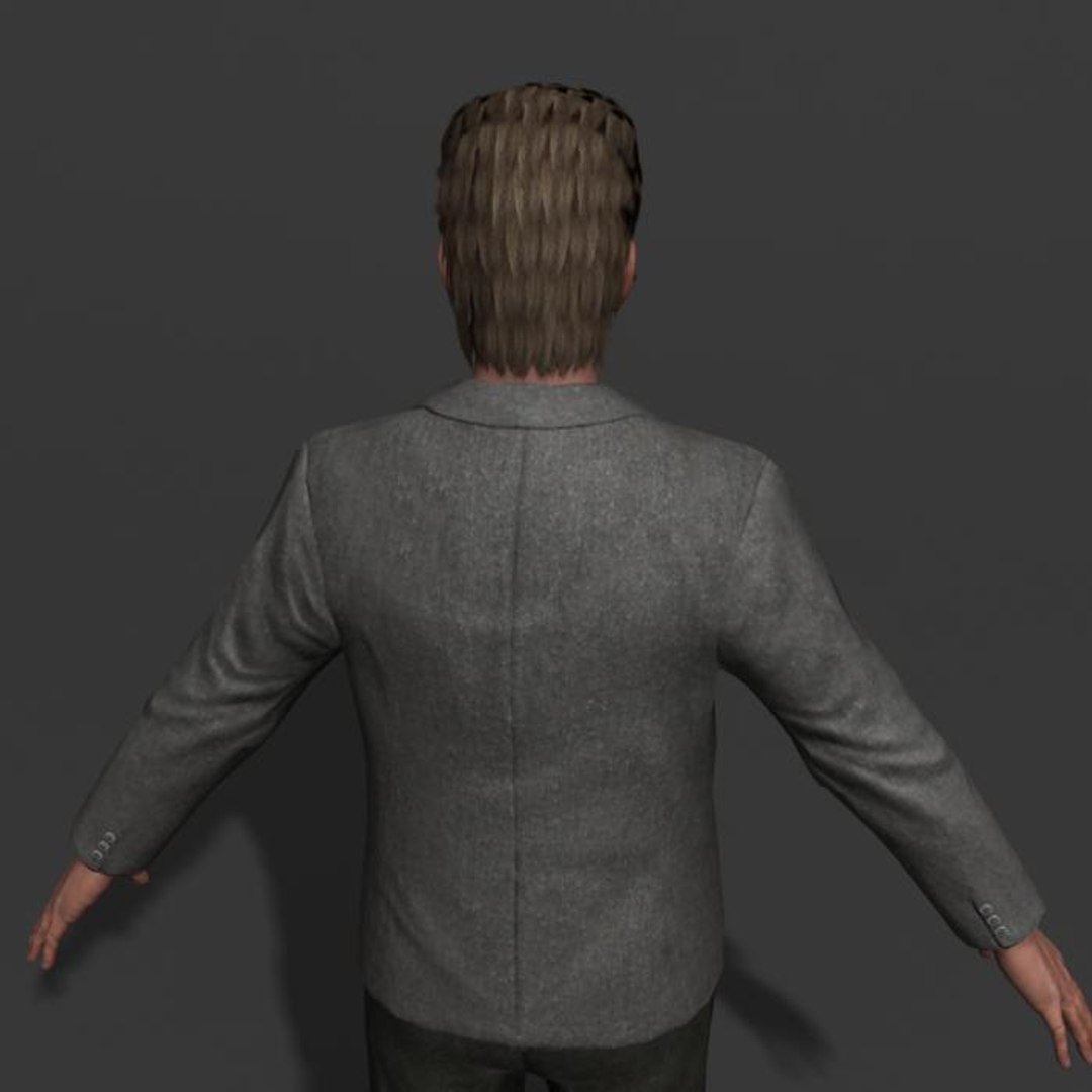 3d Model Rigged Character