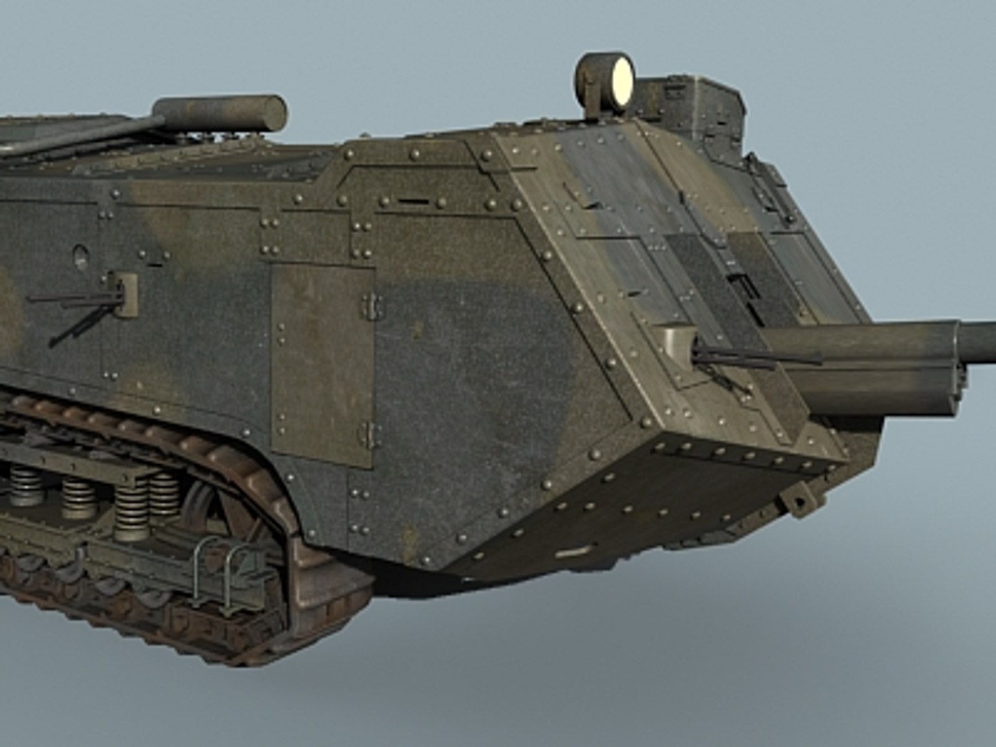 Wwi Tank Saint-chamond Max