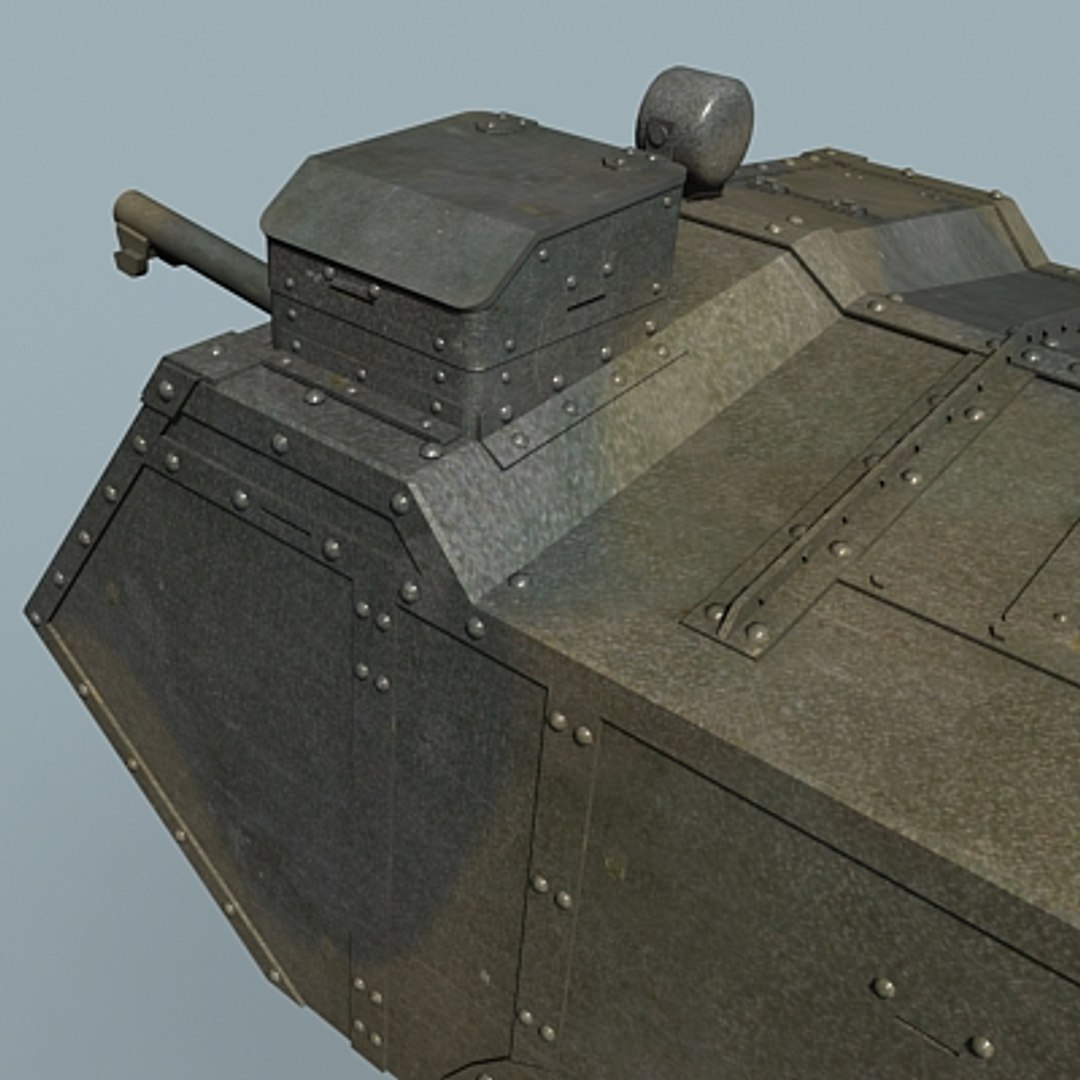 Wwi Tank Saint-chamond Max