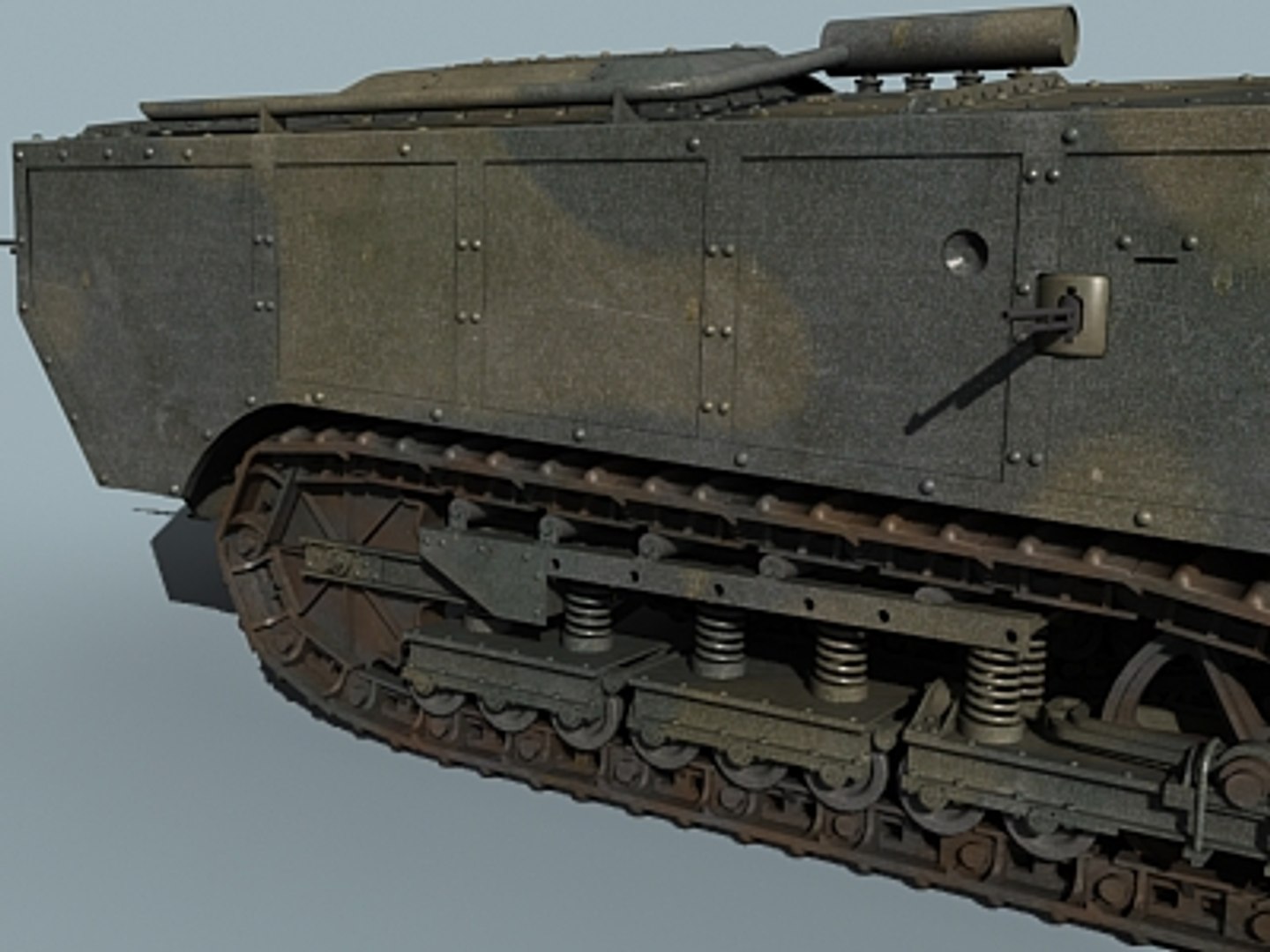 Wwi Tank Saint-chamond Max