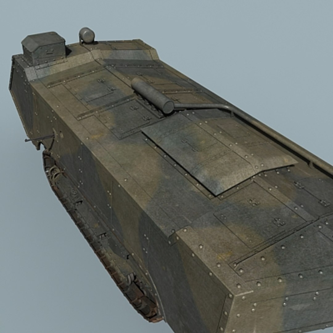 Wwi Tank Saint-chamond Max