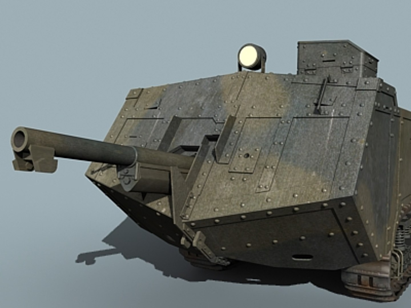 Wwi Tank Saint-chamond Max