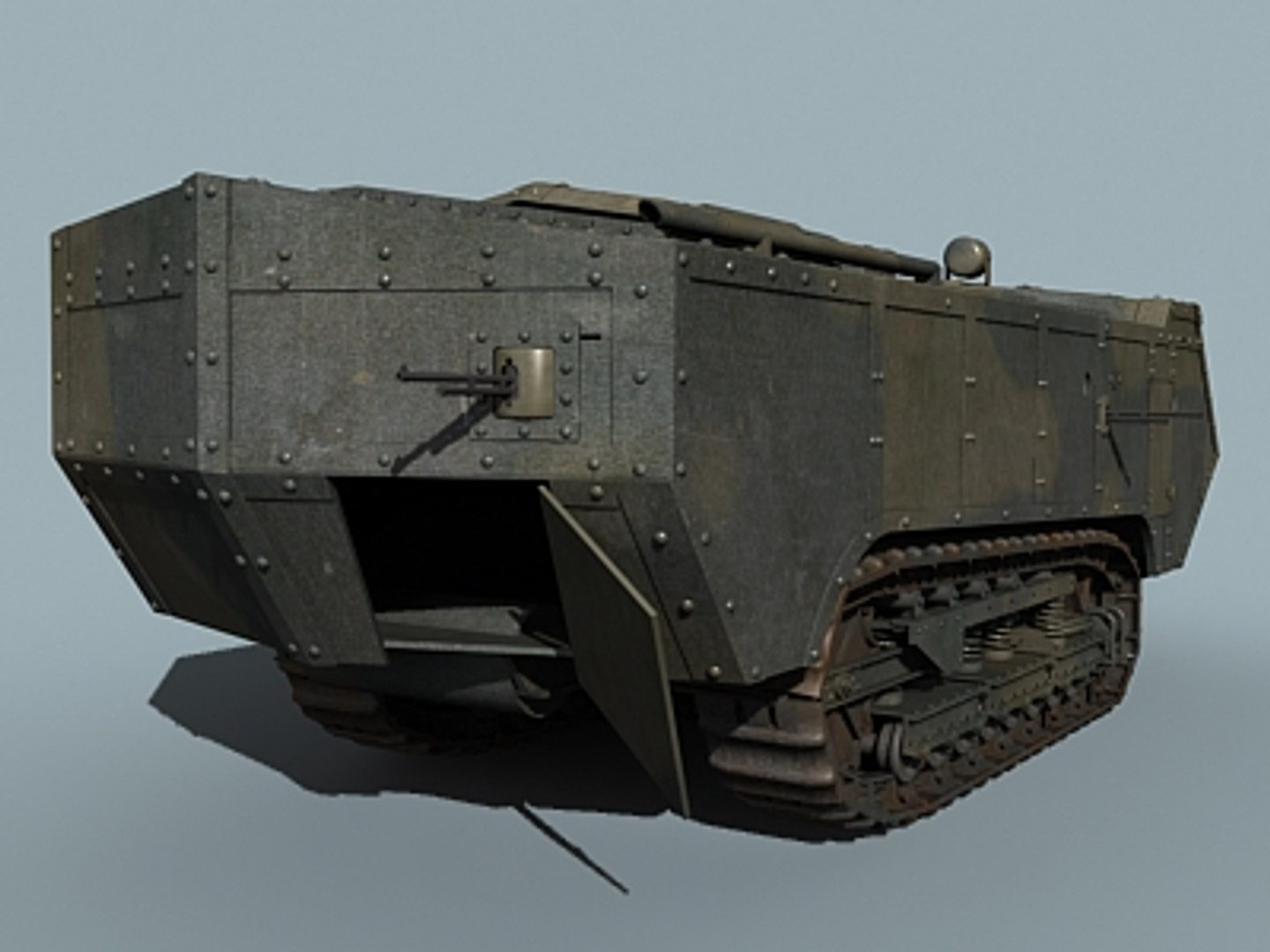 Wwi Tank Saint-chamond Max