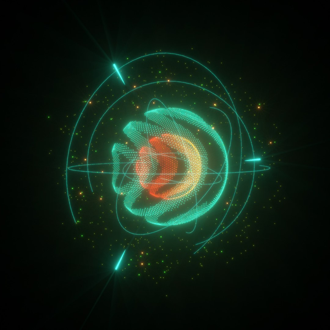 3D Animated Hologram core For Cinema4d - TurboSquid 1819151