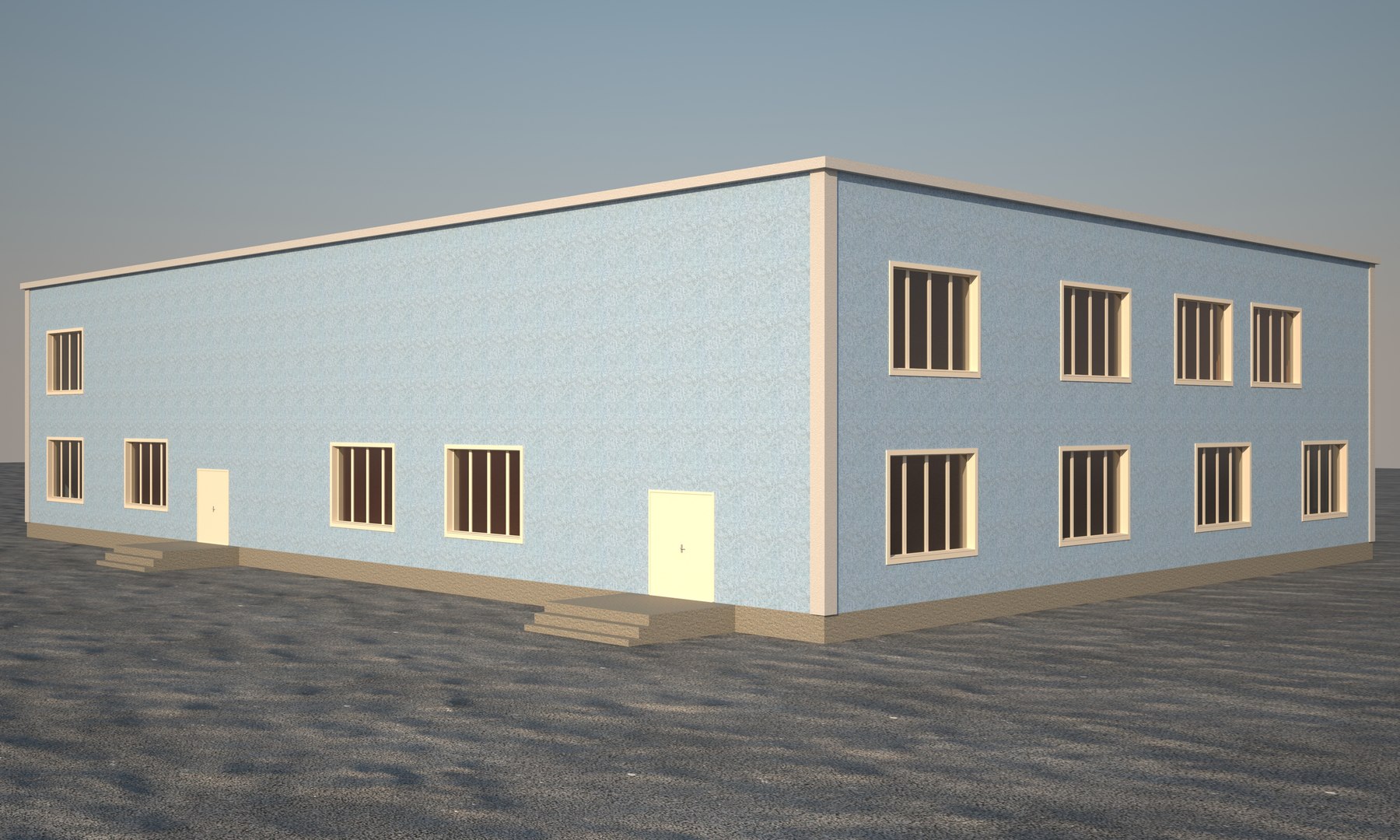 Library Building 3D Model - TurboSquid 1486651