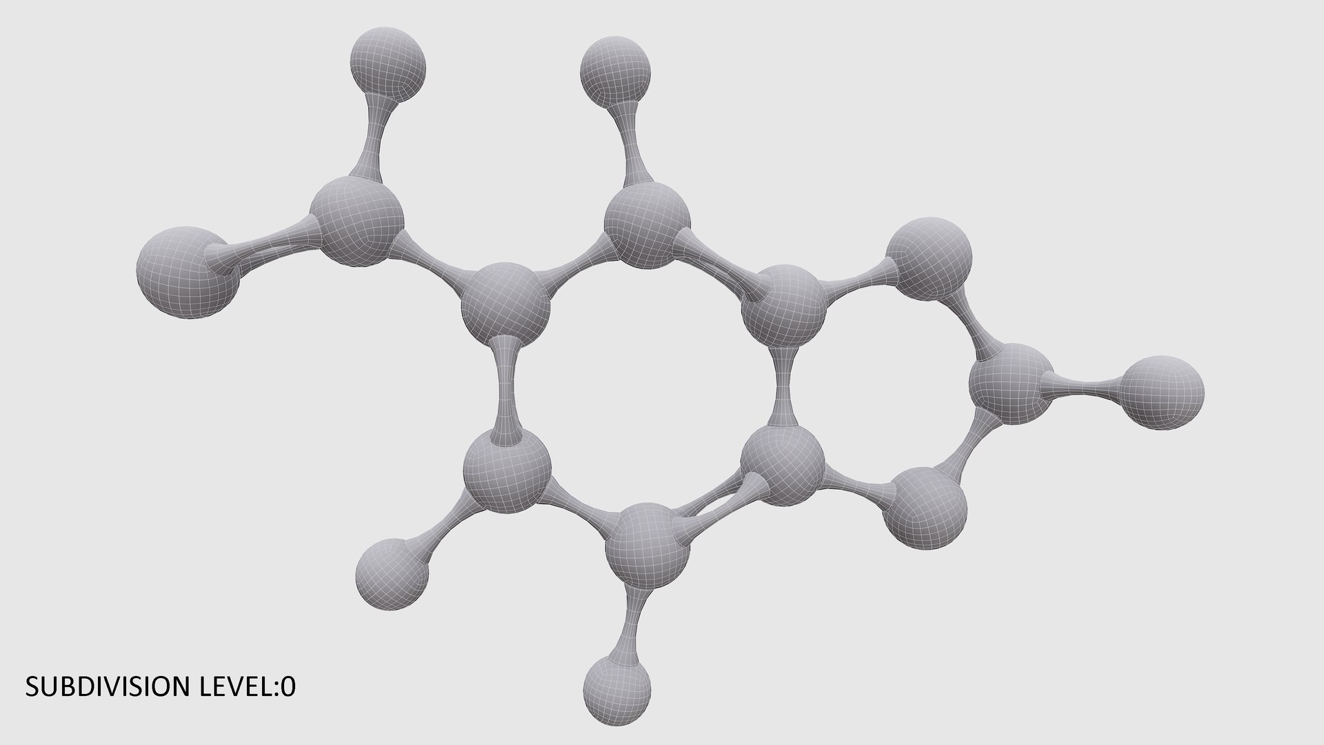 Piperonal Molecule With PBR 4K 8K 3D Model - TurboSquid 1945304