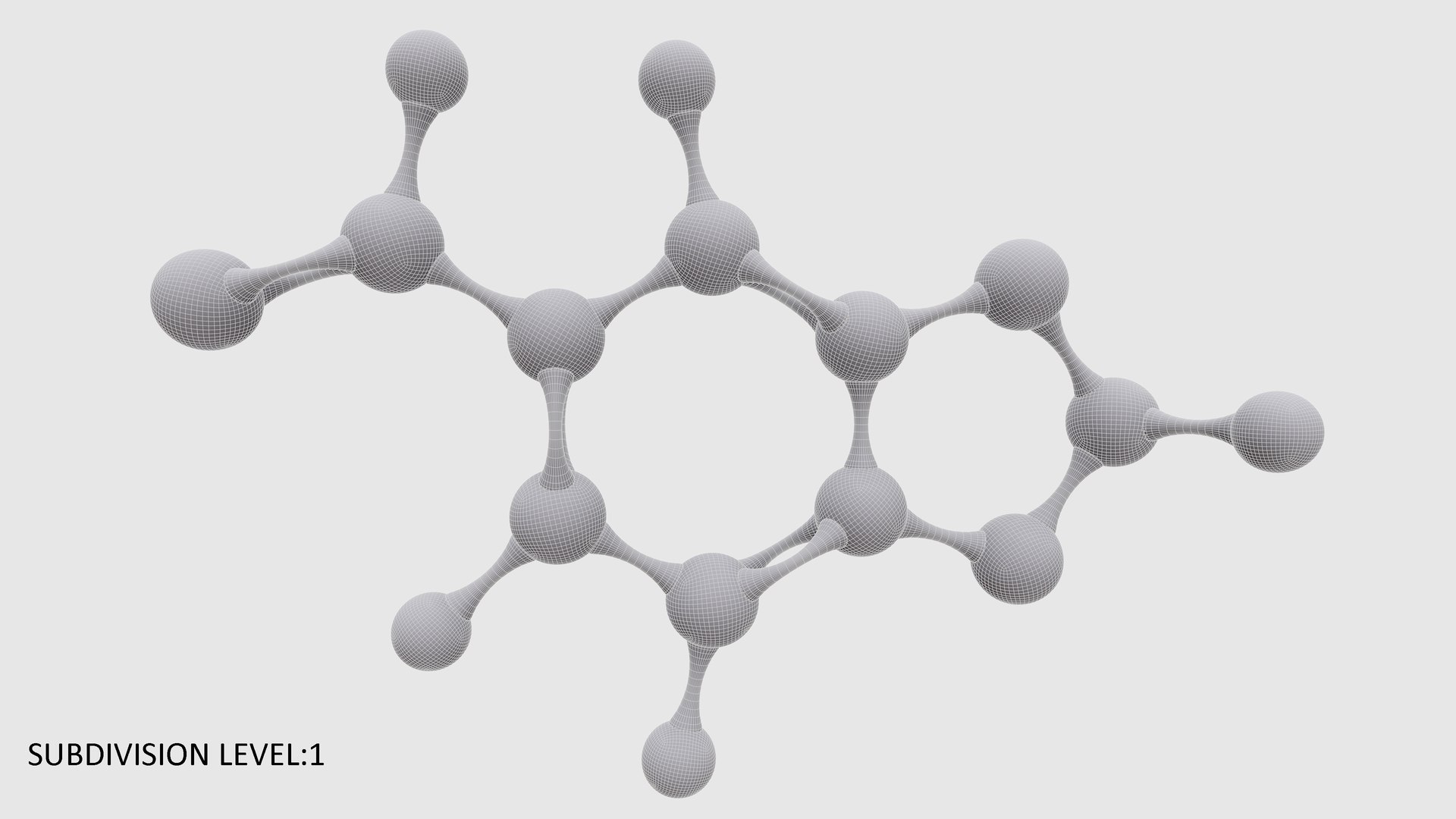 Piperonal Molecule With PBR 4K 8K 3D Model - TurboSquid 1945304