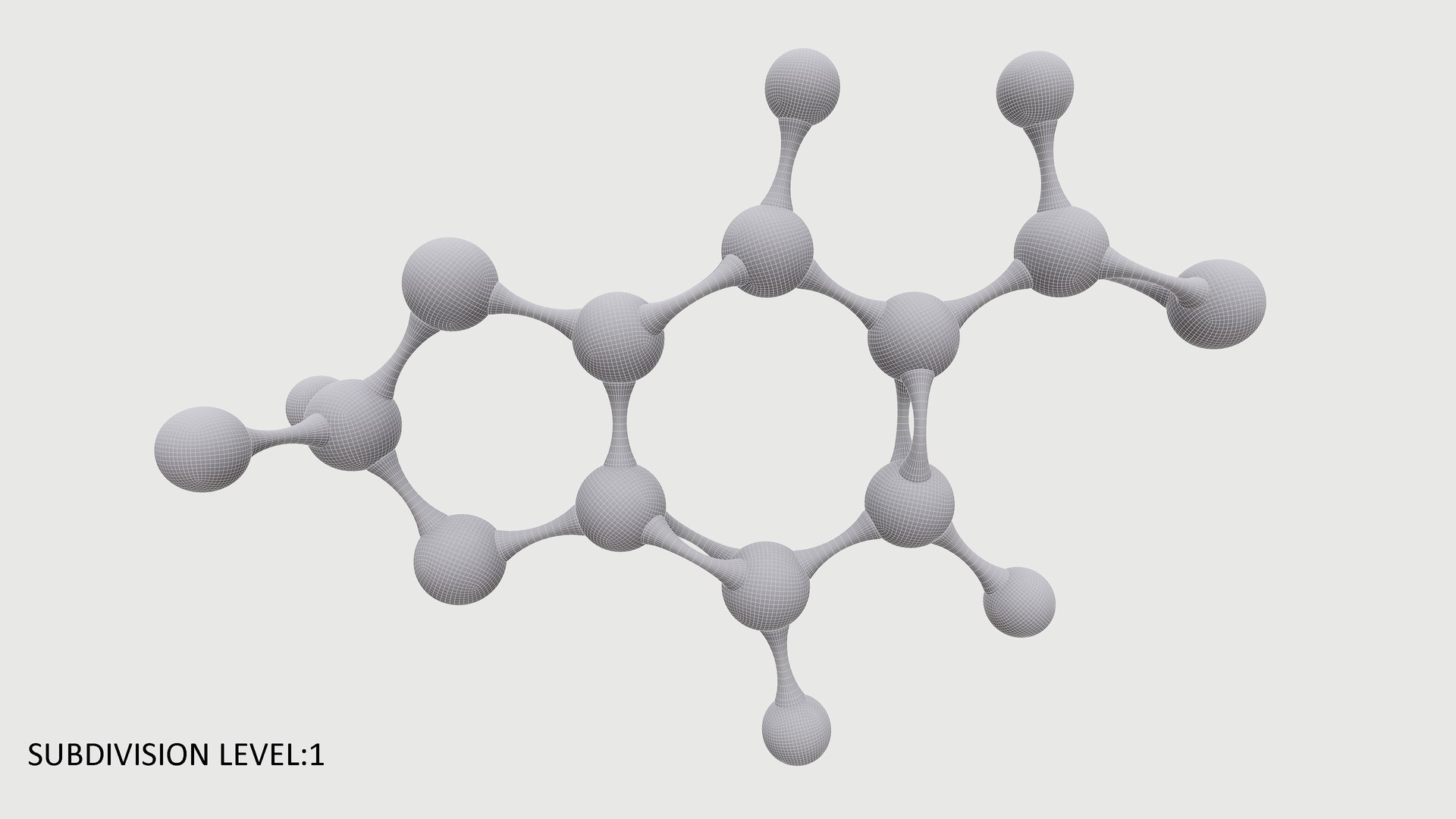 Piperonal Molecule With PBR 4K 8K 3D Model - TurboSquid 1945304