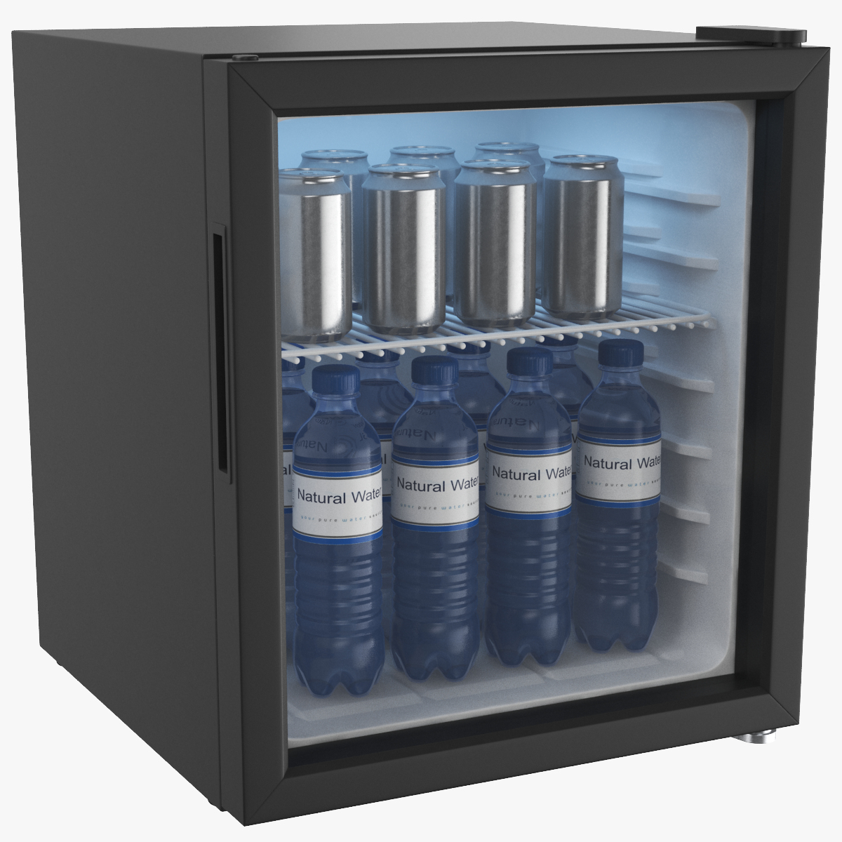 Real mini fridge 3D model - TurboSquid 1612124