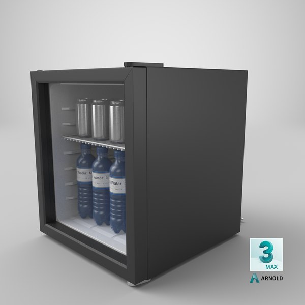 Real mini fridge 3D model - TurboSquid 1612124