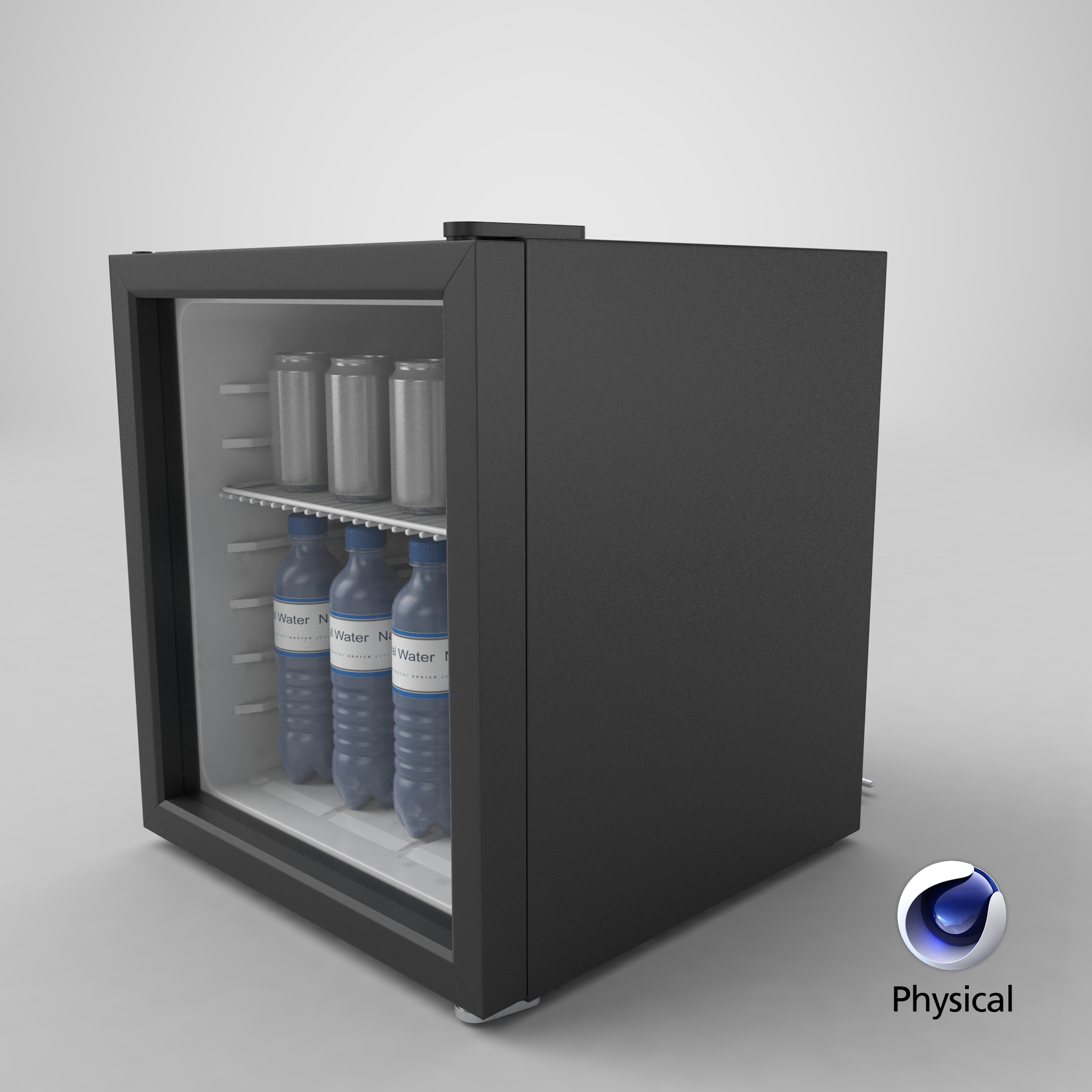 Real mini fridge 3D model - TurboSquid 1612124