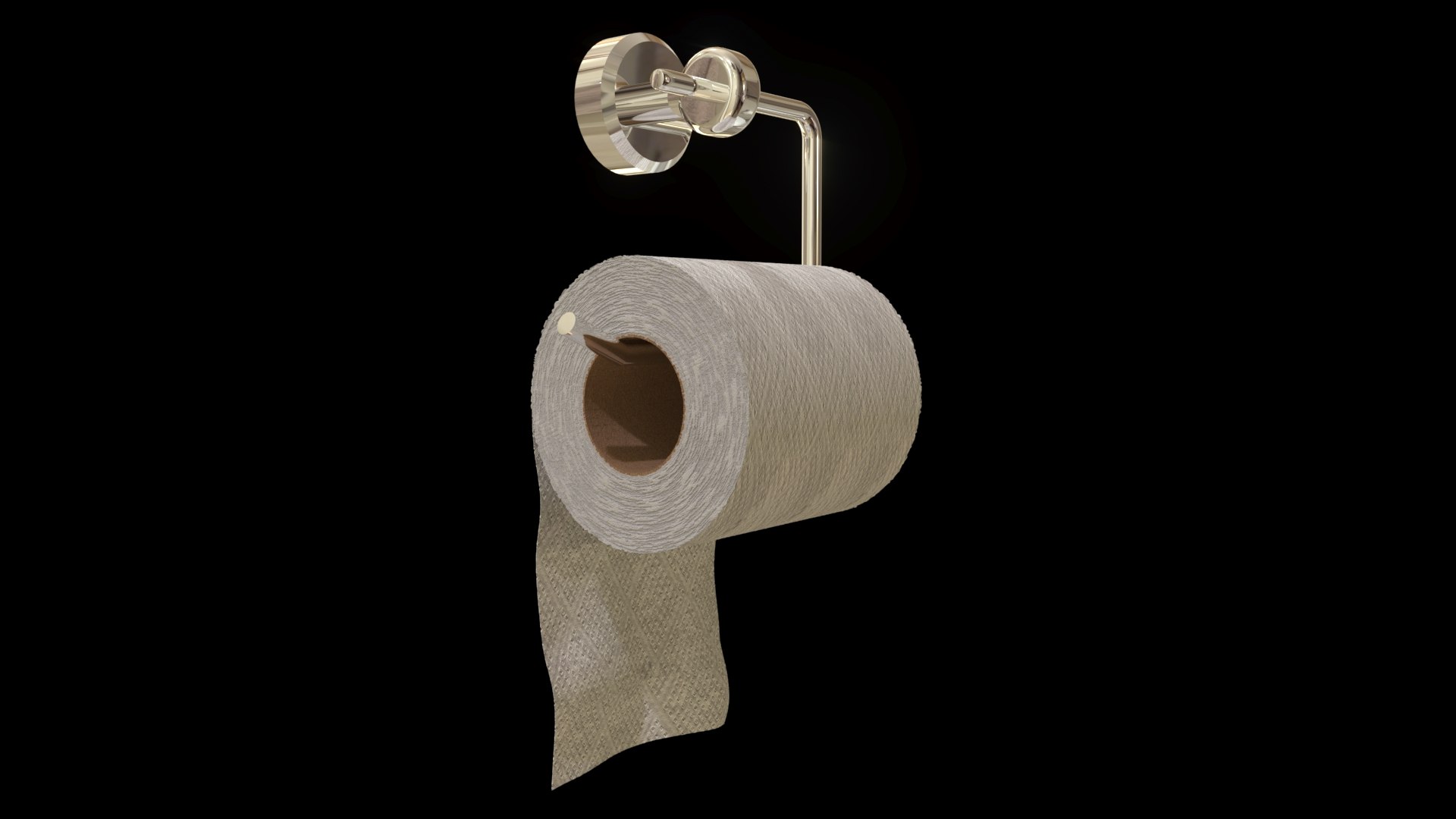 Toilet Paper Rack 3D Model - TurboSquid 1507156