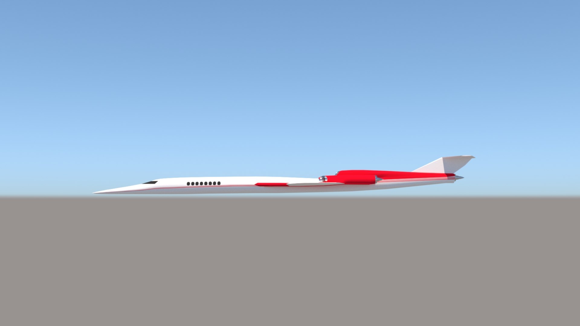 3D AS2 SupersonicJet Model - TurboSquid 1829262