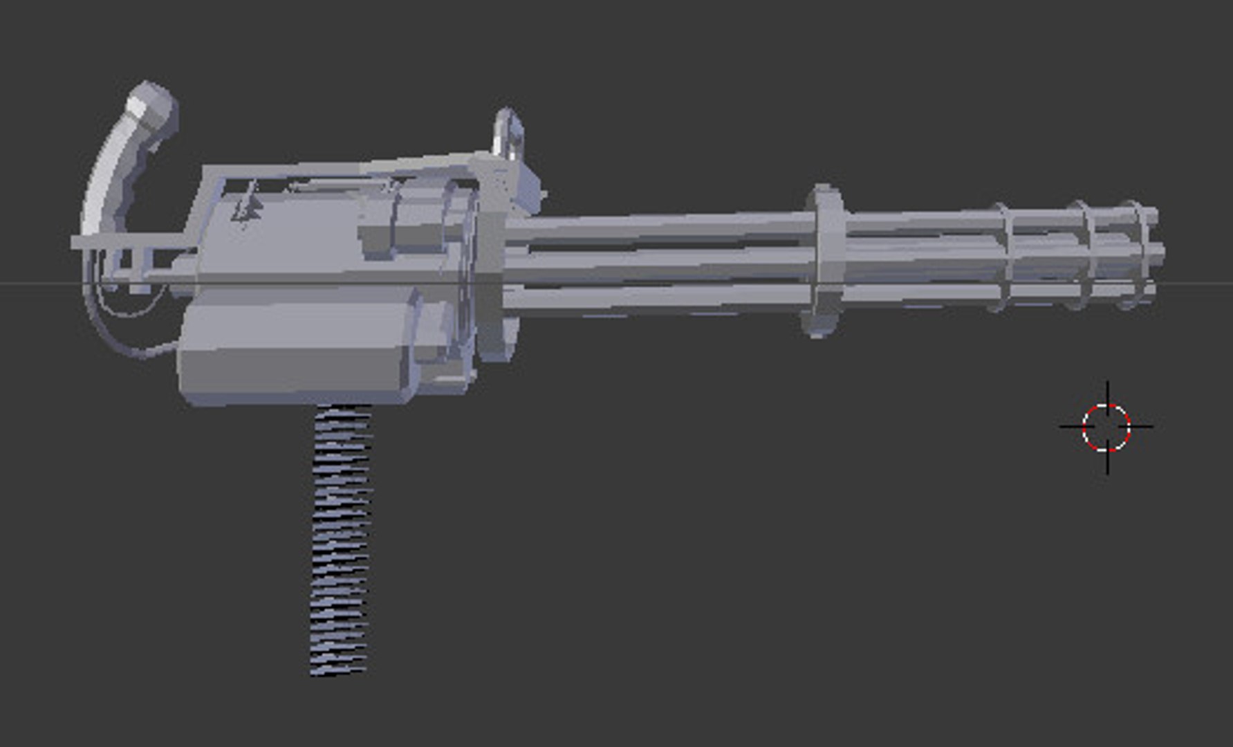 Gatling Gun 3D Model - TurboSquid 1193153