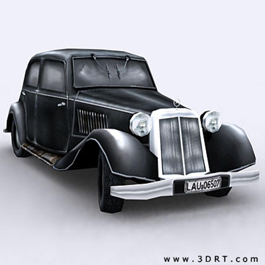 alemão-ww2-car-mercedes-benz Modelo 3D - TurboSquid 286029
