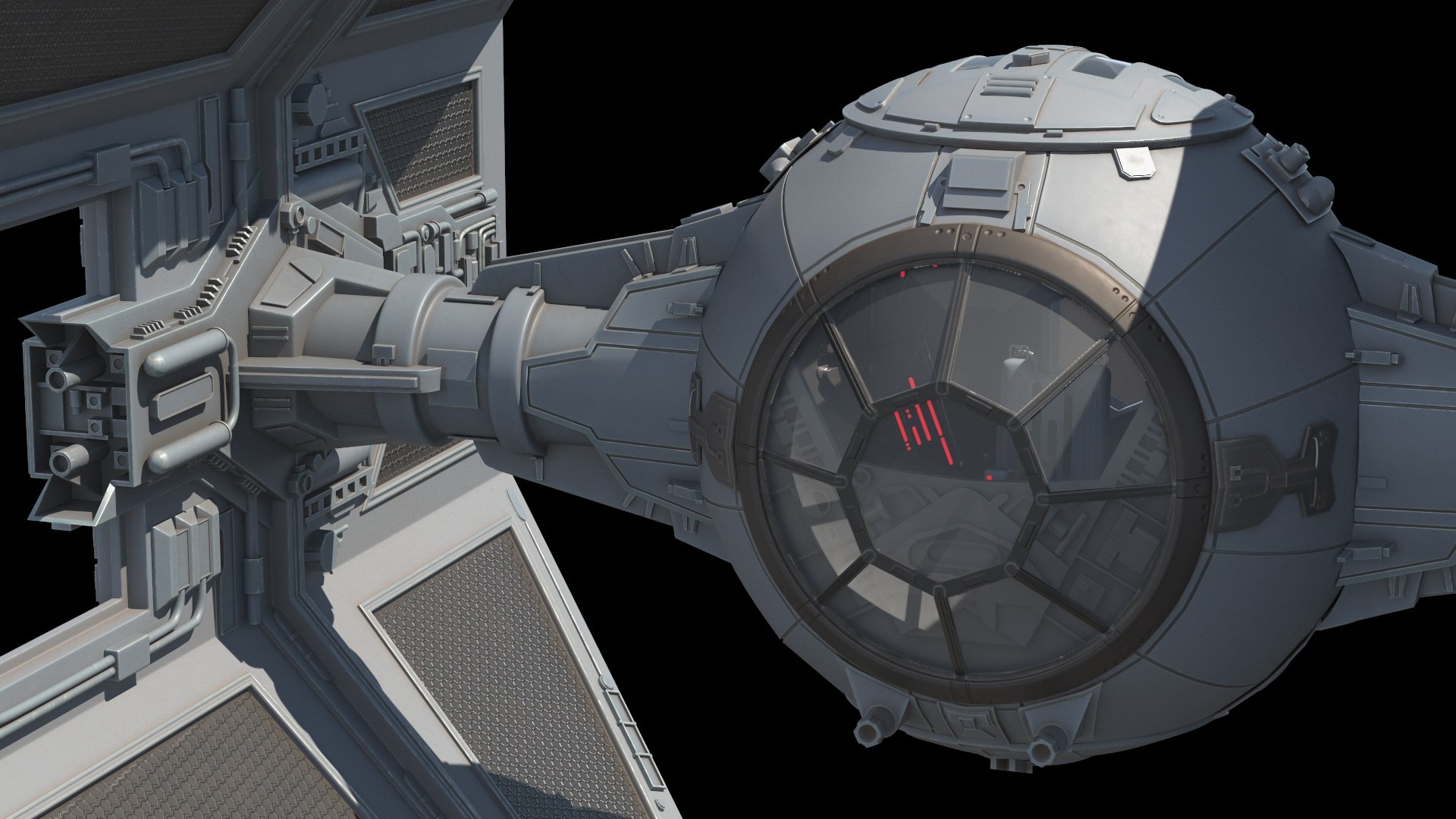 3D Star Wars TIE Interceptor Model - TurboSquid 2337745