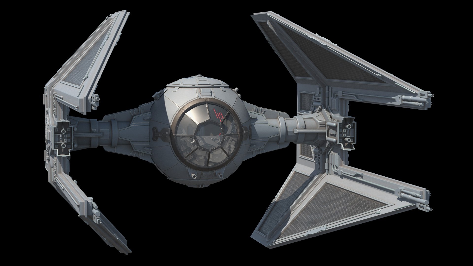 3D Star Wars TIE Interceptor Model - TurboSquid 2337745