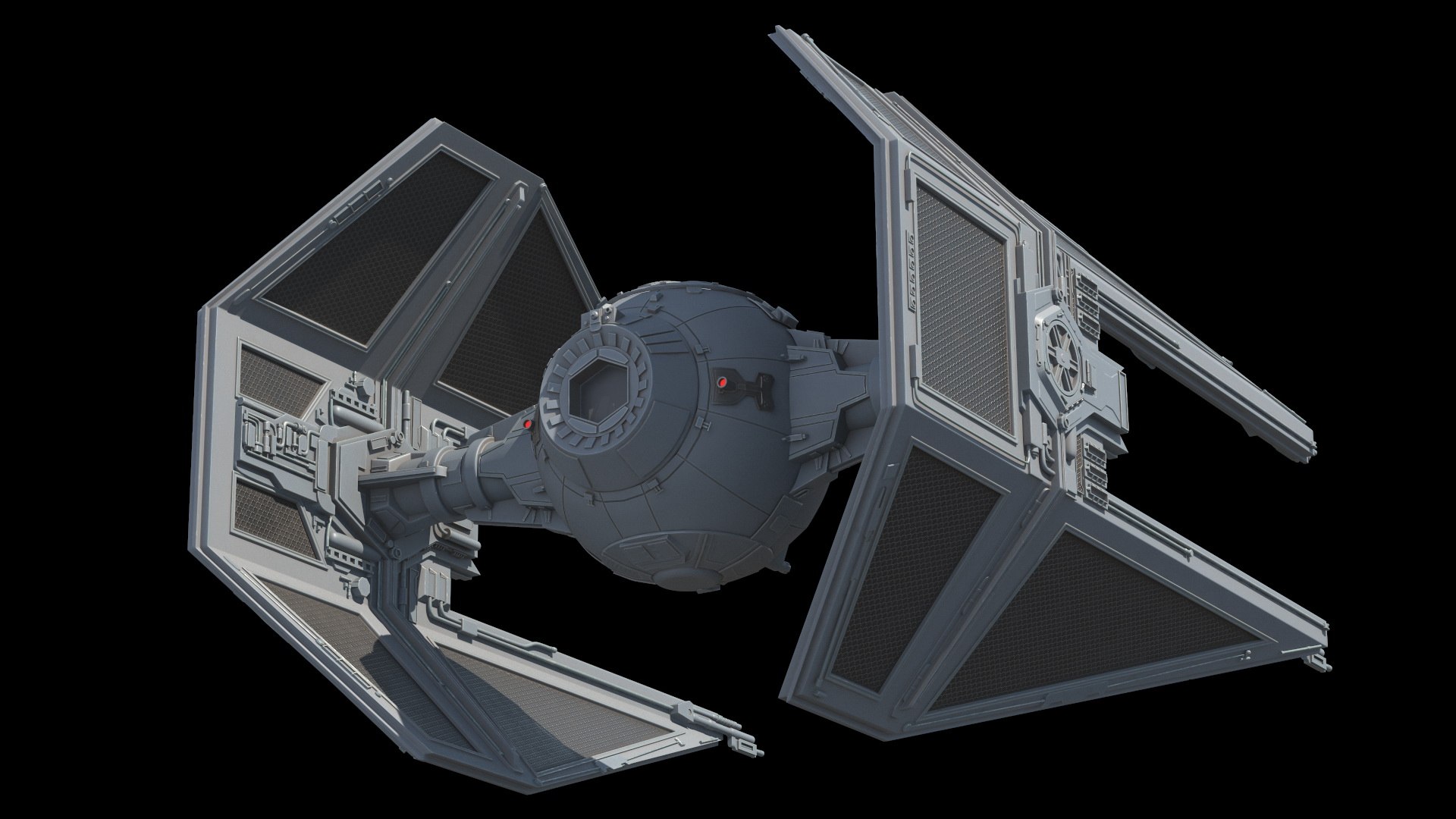 3D Star Wars TIE Interceptor Model - TurboSquid 2337745