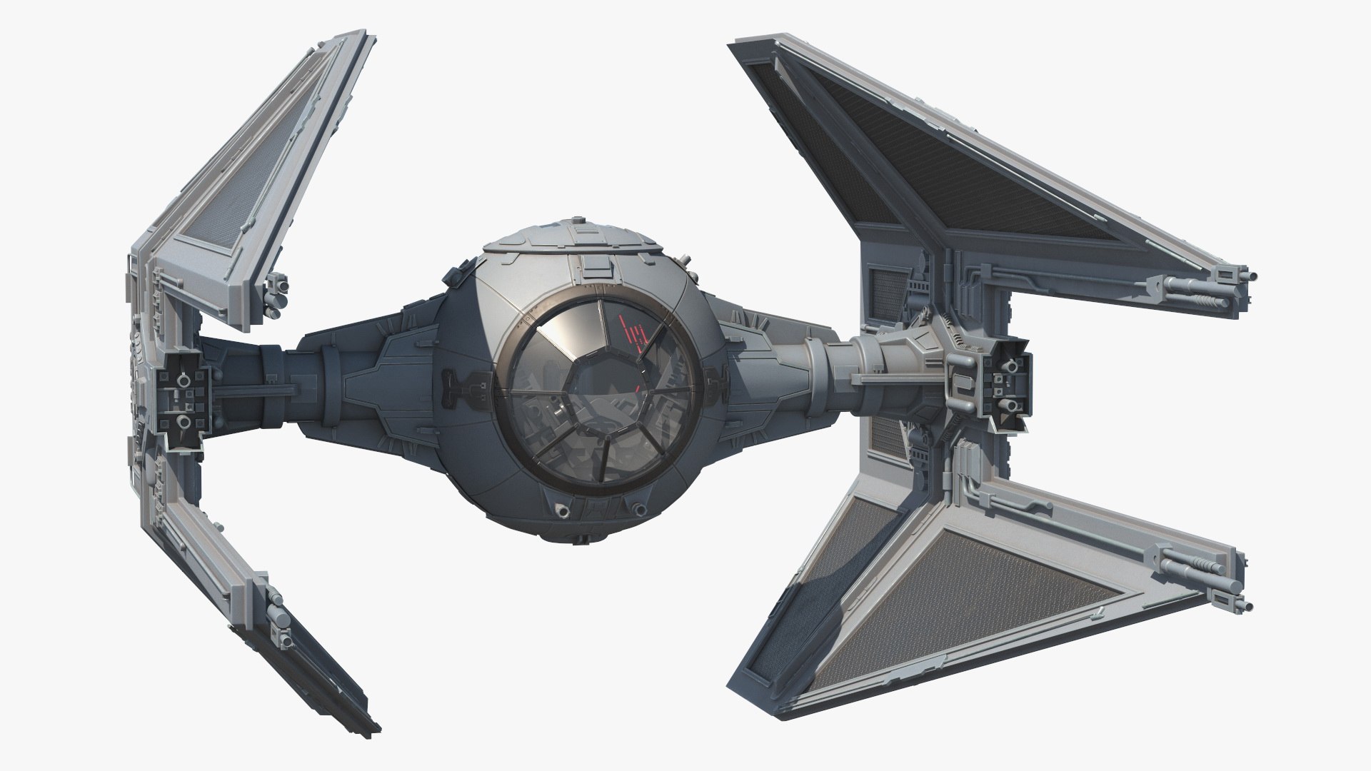 3D Star Wars TIE Interceptor Model - TurboSquid 2337745
