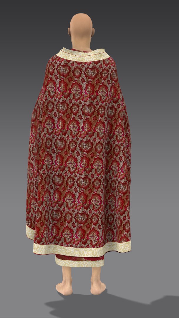 3D Priest Clothing - TurboSquid 2179687