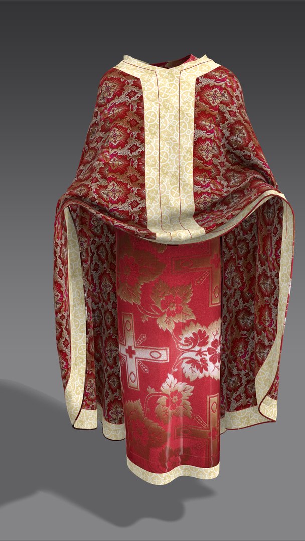 3D Priest Clothing - TurboSquid 2179687