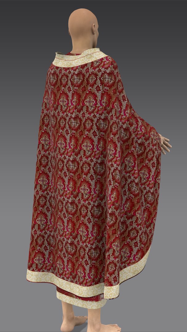 3D Priest Clothing - TurboSquid 2179687