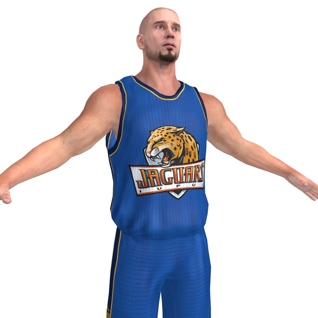3d Basketball Player Model