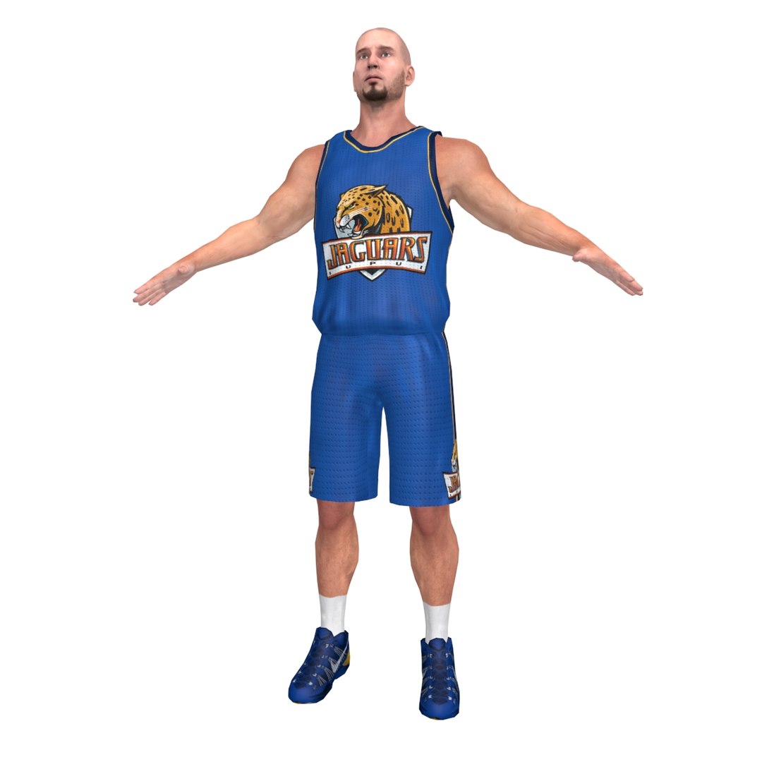3d Basketball Player Model