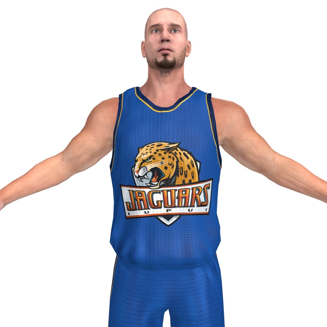 3d Basketball Player Model