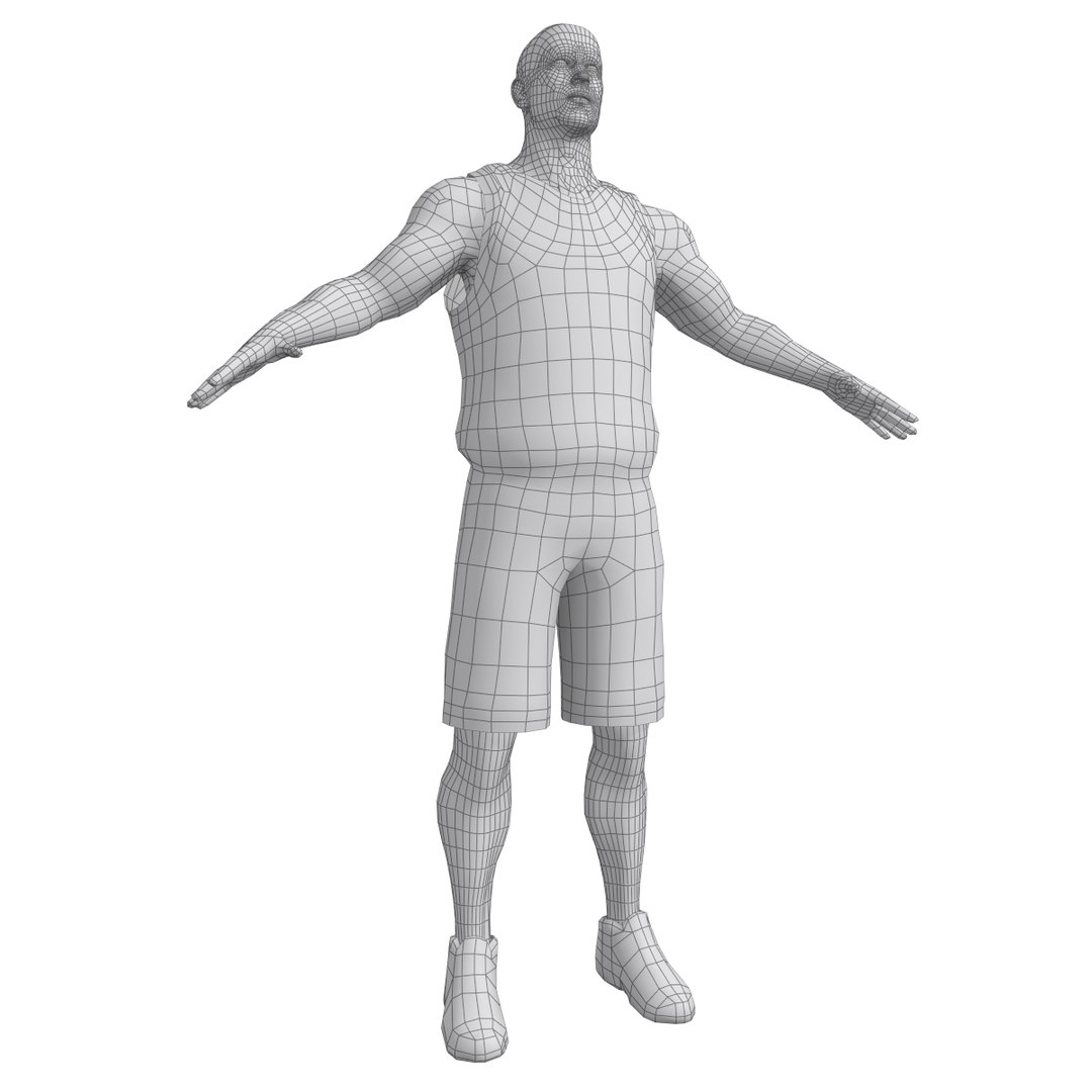 3d Basketball Player Model