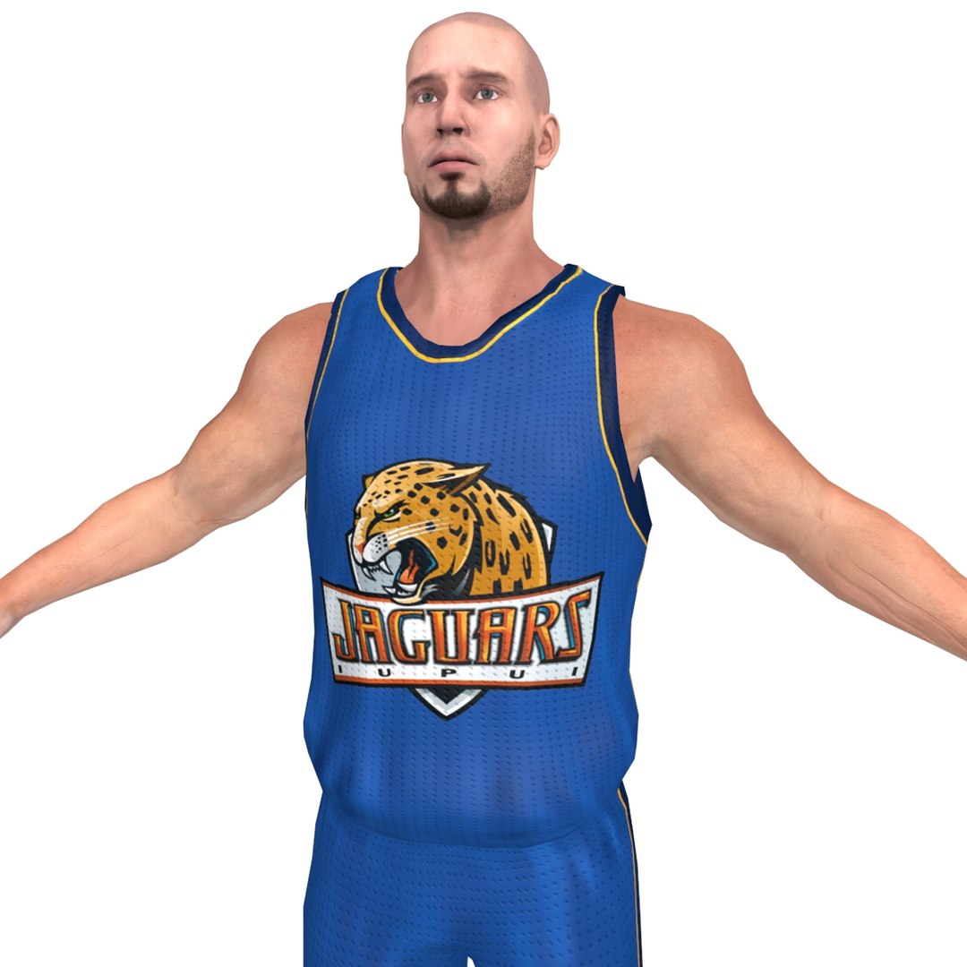 3d Basketball Player Model