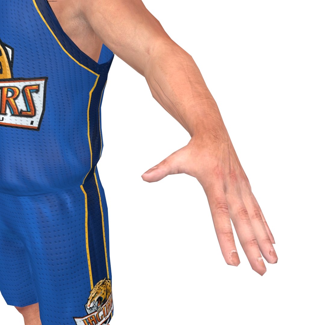 3d Basketball Player Model