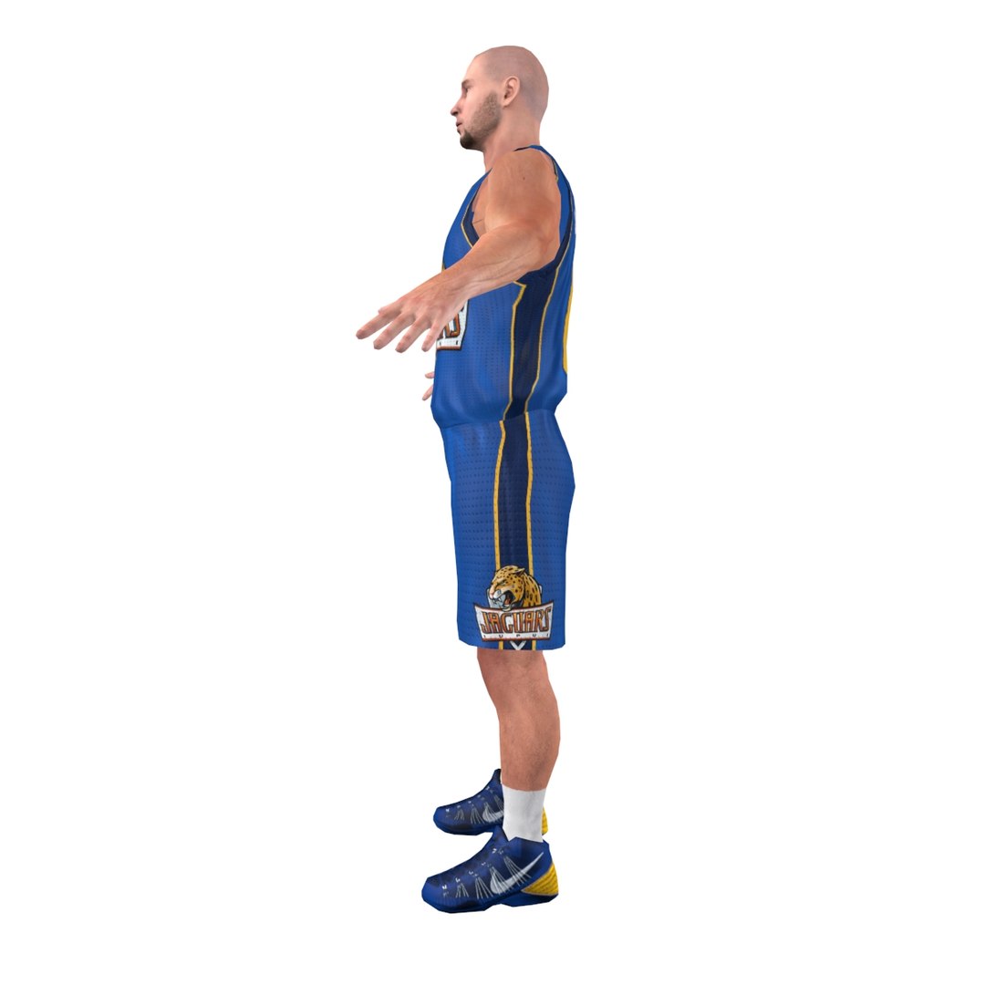 3d Basketball Player Model