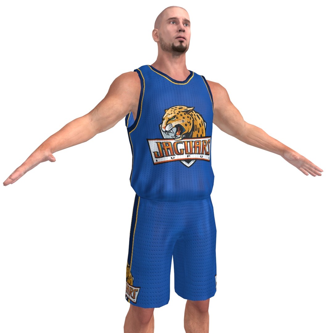3d Basketball Player Model