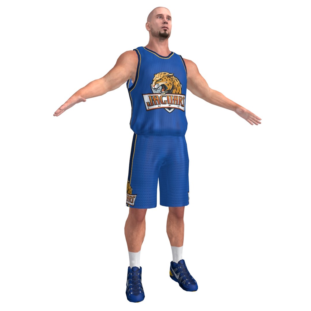 3d Basketball Player Model