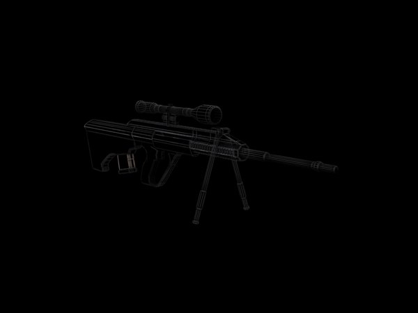 steyr aug a3 3d model
