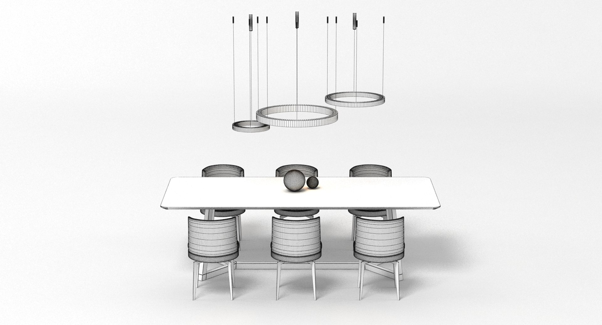 3d Flexform Dining Set Chair