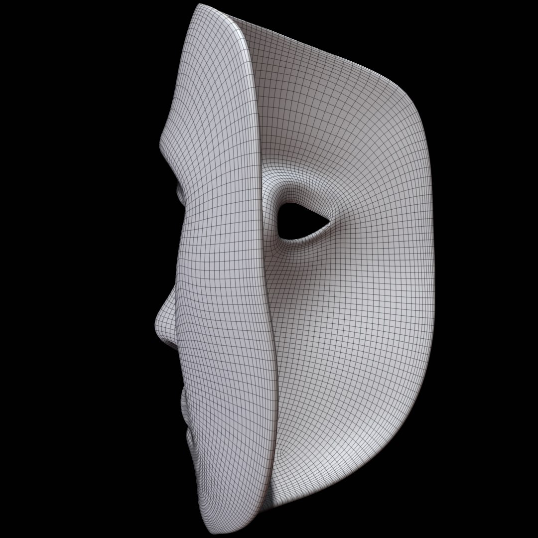 3D Model Mask - TurboSquid 1186074