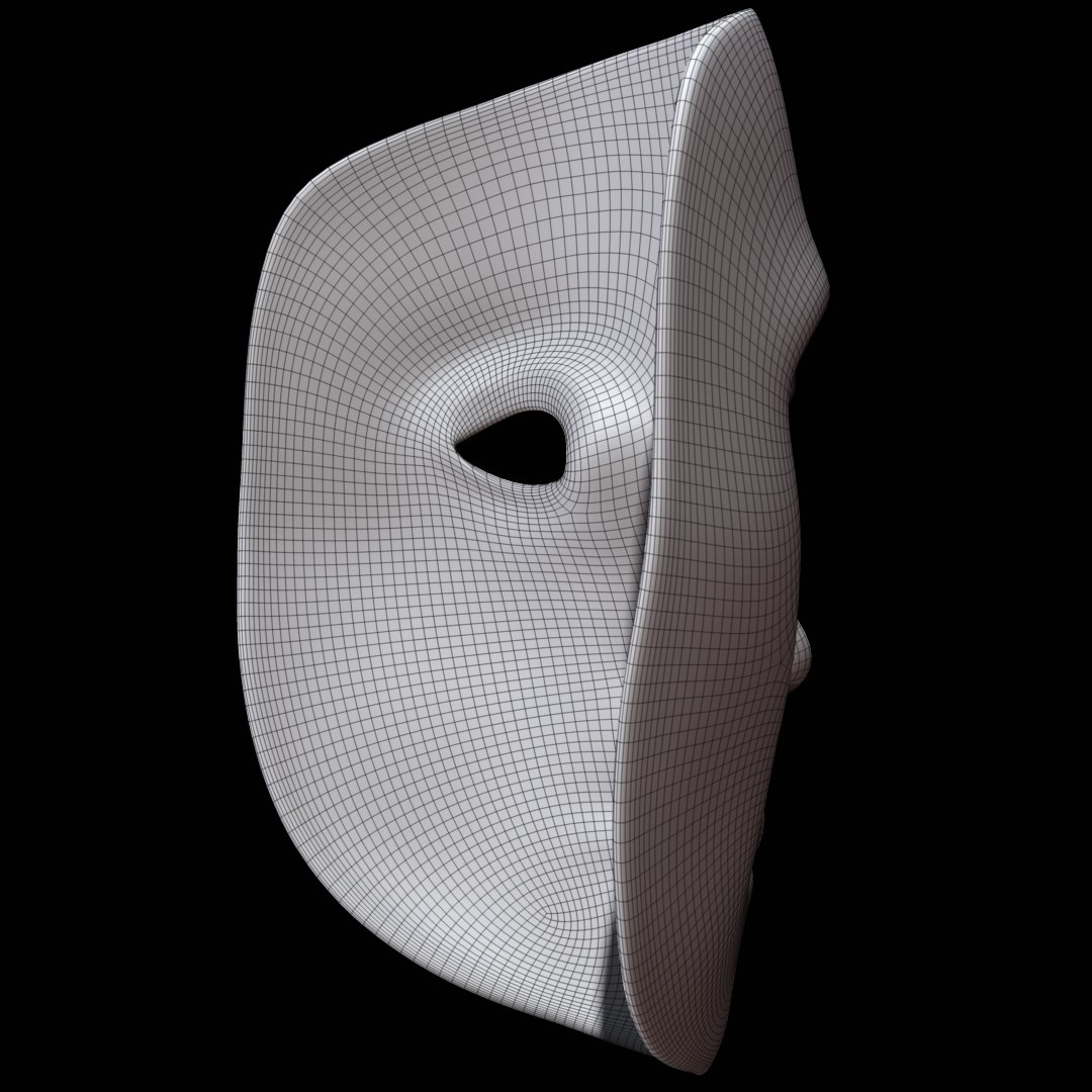 3D Model Mask - TurboSquid 1186074