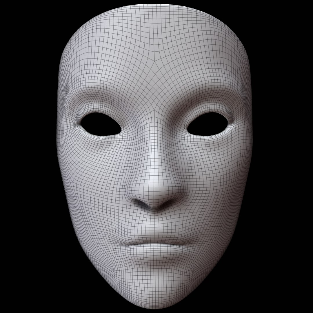 3D Model Mask - TurboSquid 1186074