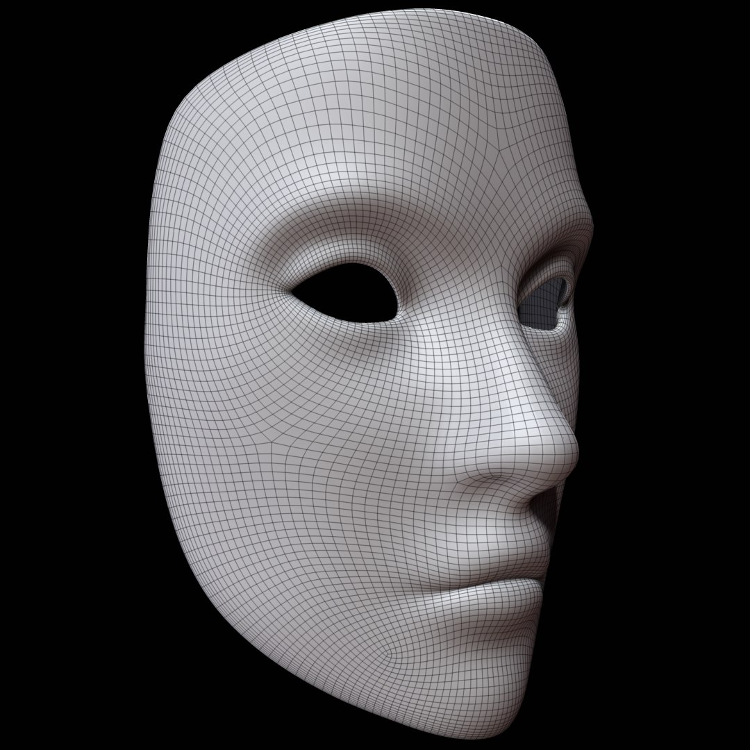 3D Model Mask - TurboSquid 1186074