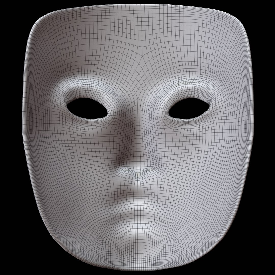 3D Model Mask - TurboSquid 1186074