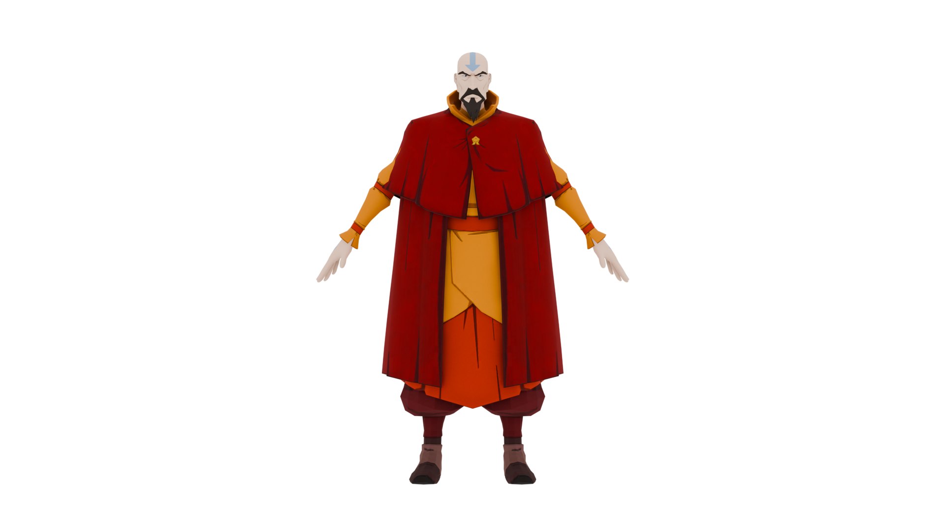 Tenzin - Avatar 3D Model - TurboSquid 2546114