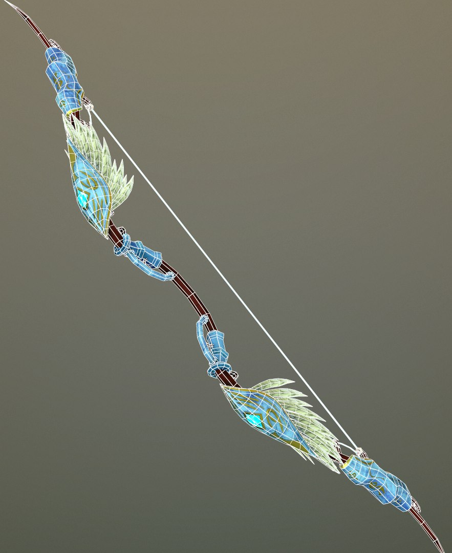 Bow Arrow 3D Model - TurboSquid 1541362