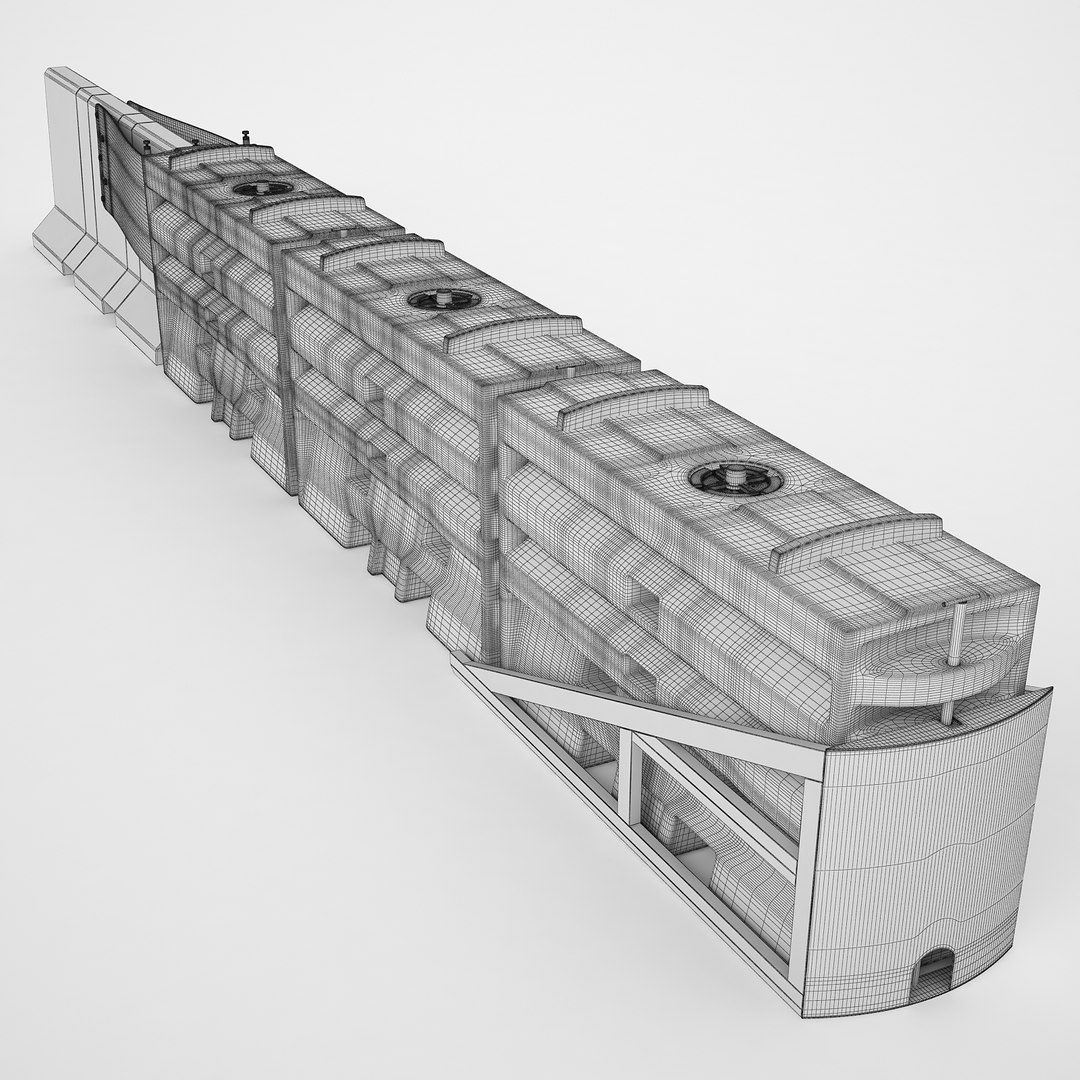 Traffix Sled Barrier 3D Model - TurboSquid 1553519