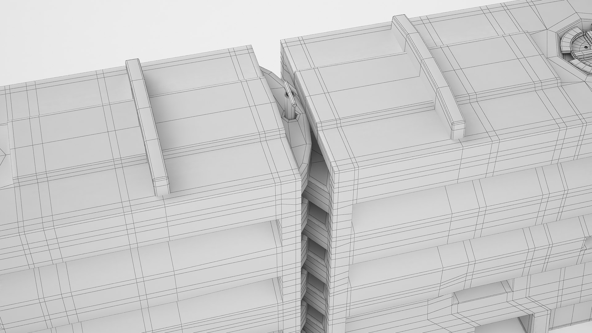 Traffix sled barrier 3D model - TurboSquid 1553519