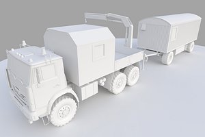 Kamaz 3D Models for Download | TurboSquid